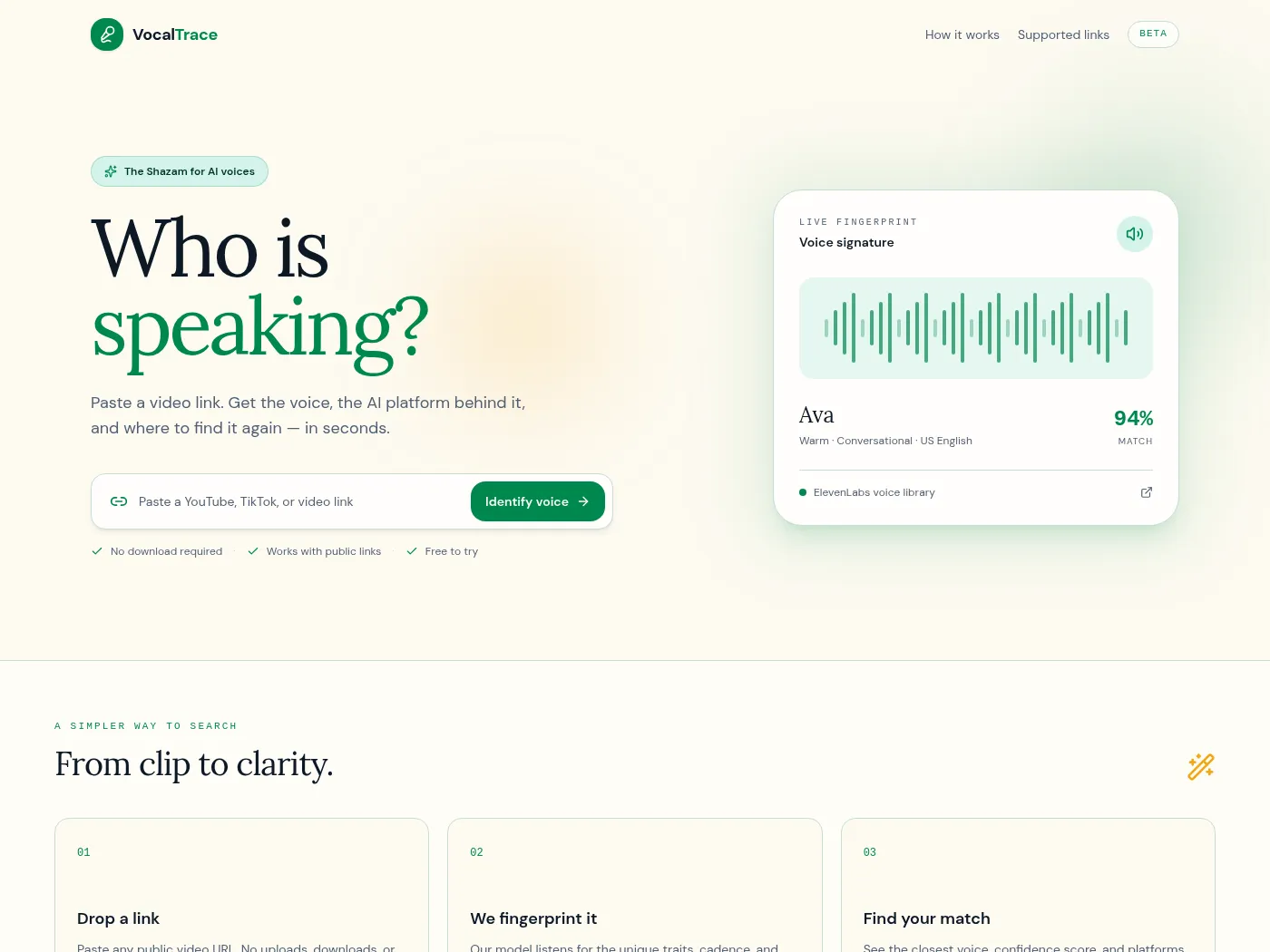 AI Voice Identifier