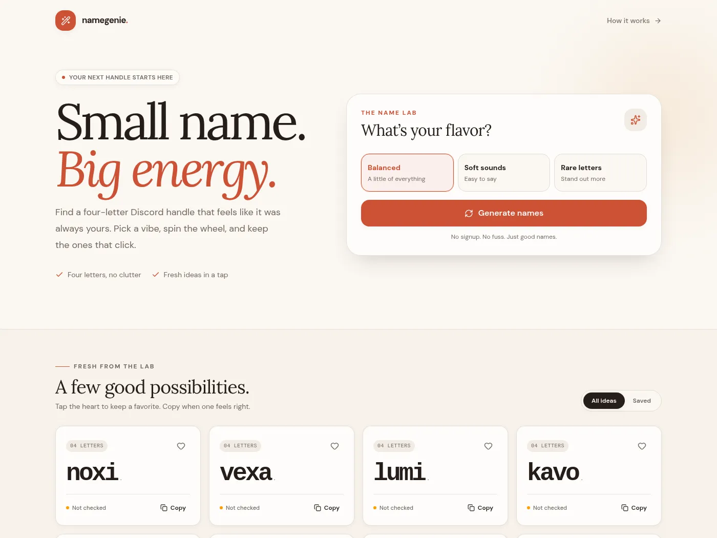 NameGenie