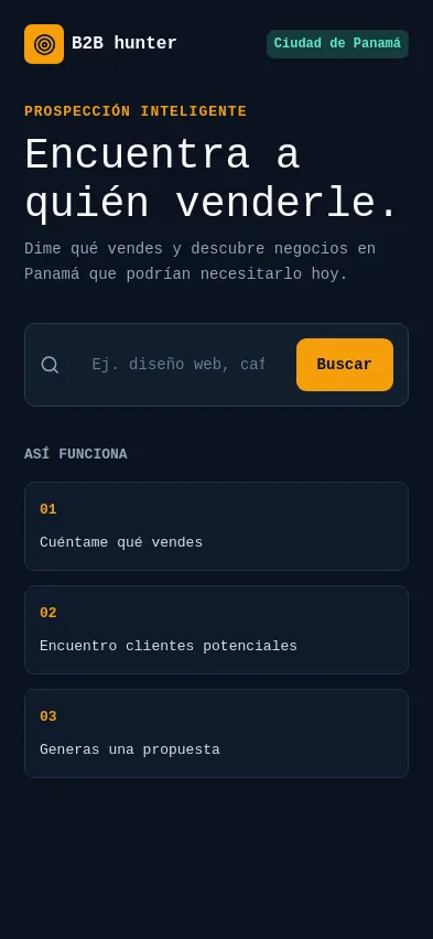 B2B Hunter App