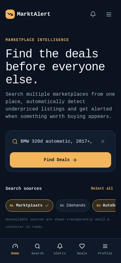 MarktAlert Marketplace Intelligence