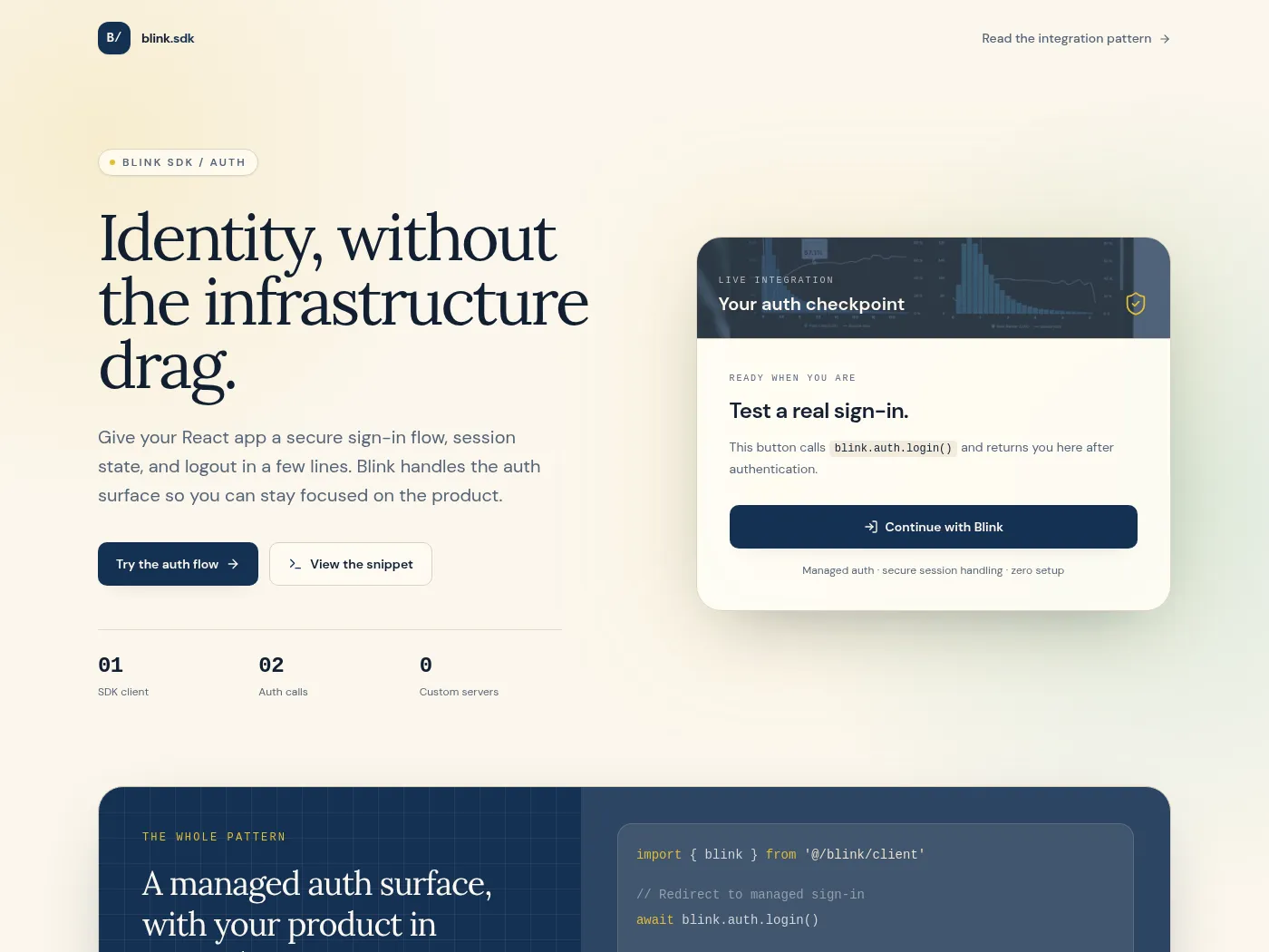 Blink SDK Integration