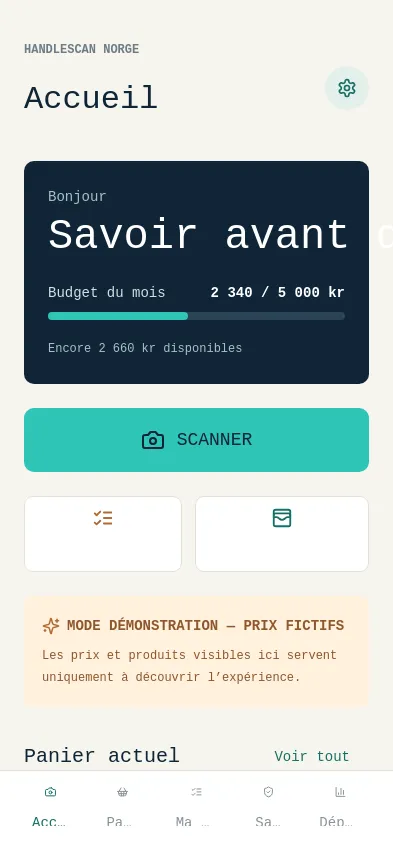 HandleScan Smart Shopping