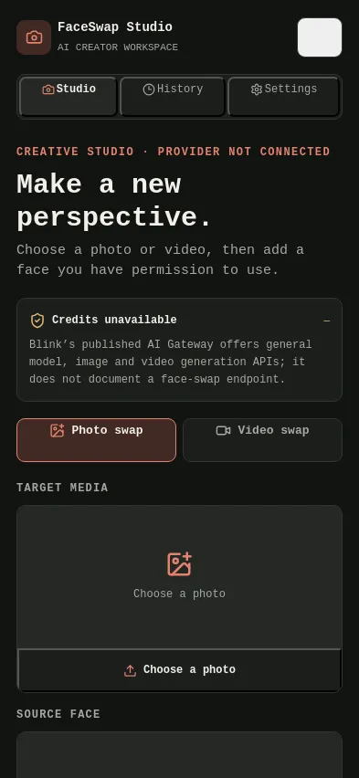 FaceSwap AI Studio Mobile