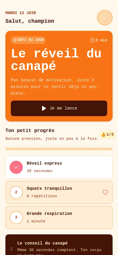 LazyFit App