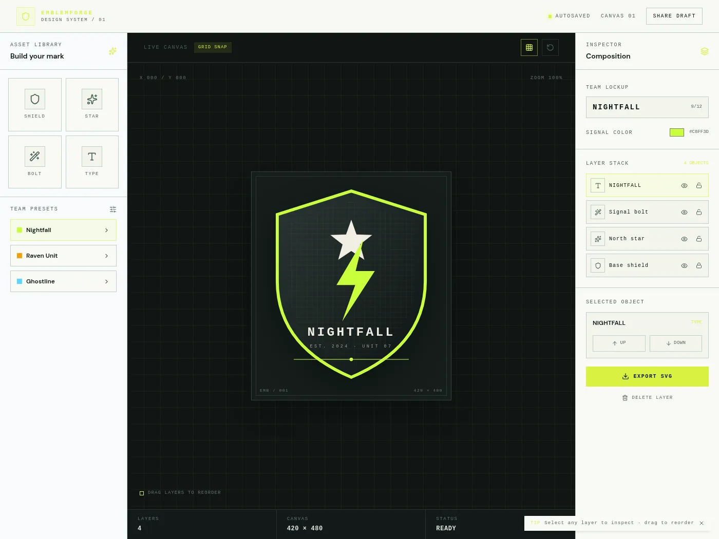 EmblemForge Designer