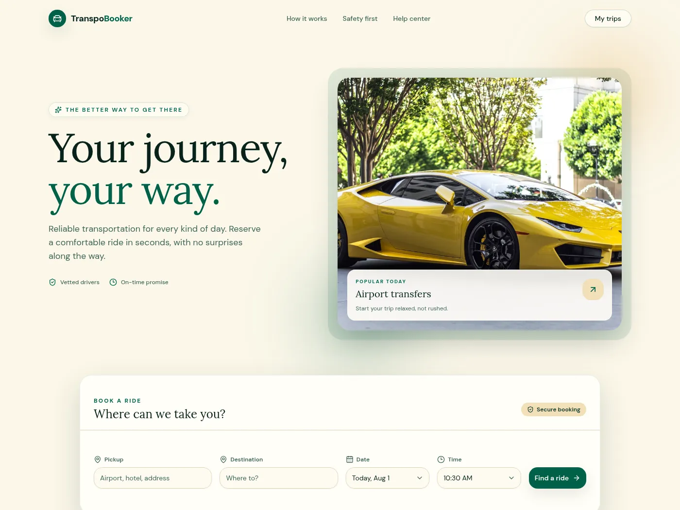 TranspoBooker