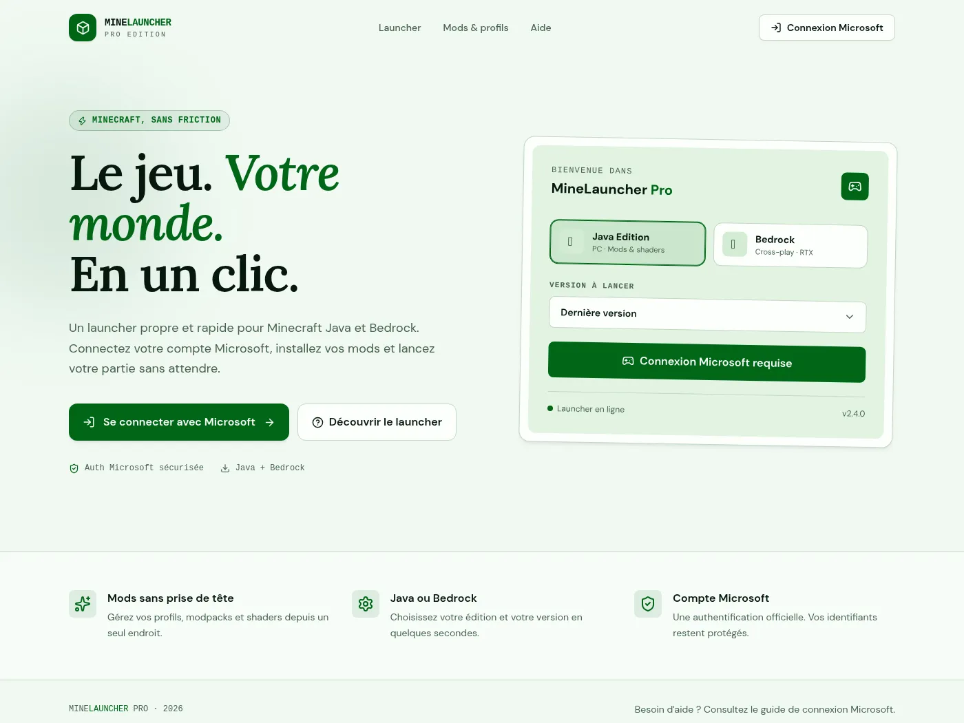 MineLauncher Pro