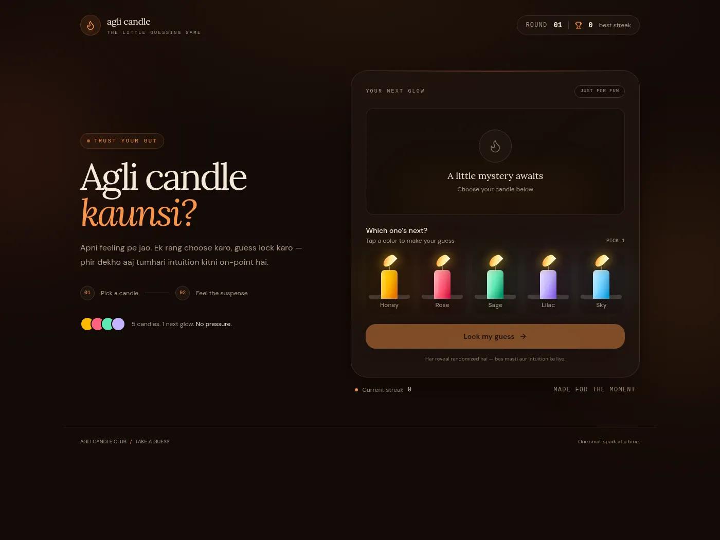 Agli Candel Predictor