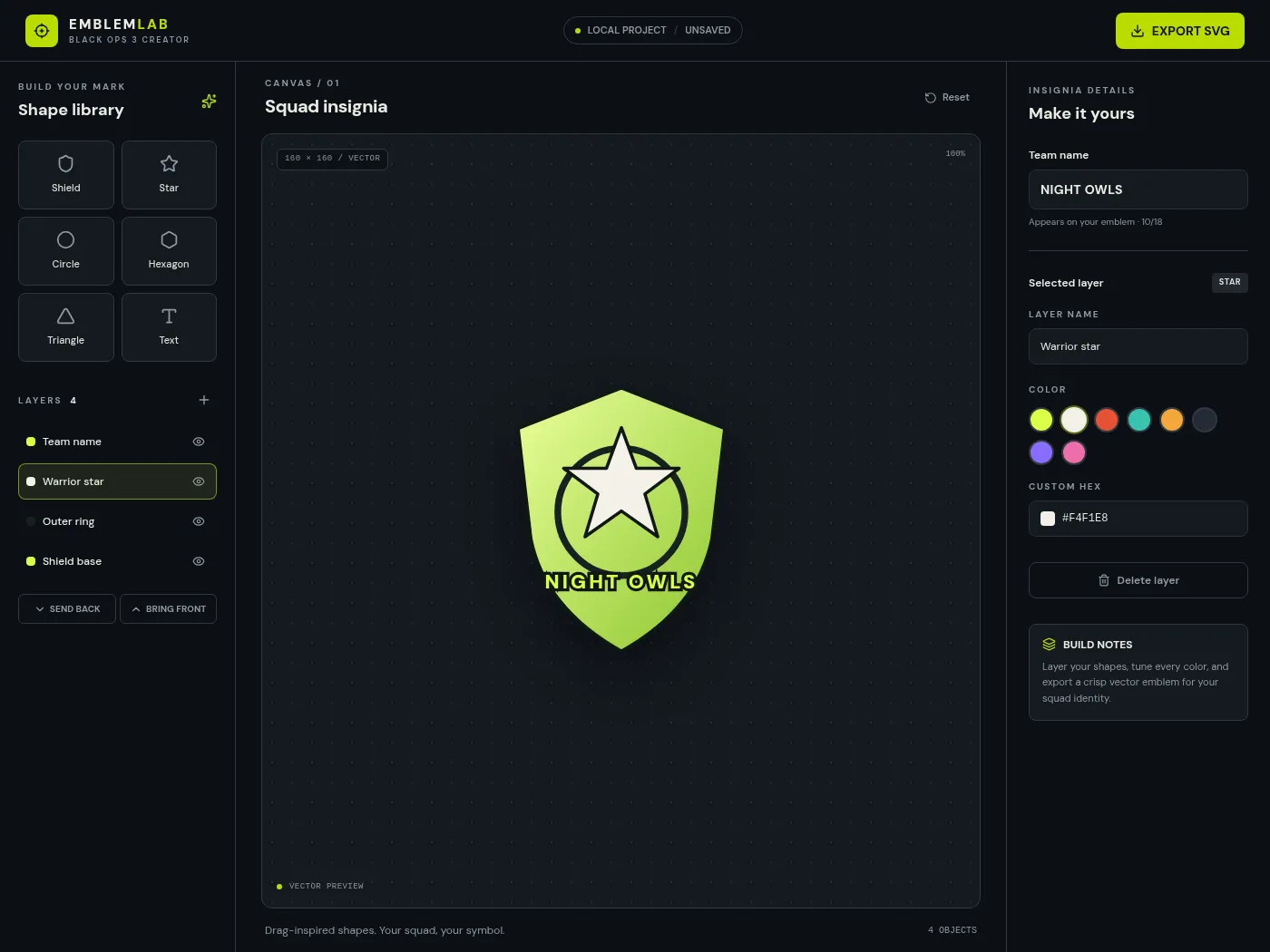 COD Emblem Creator