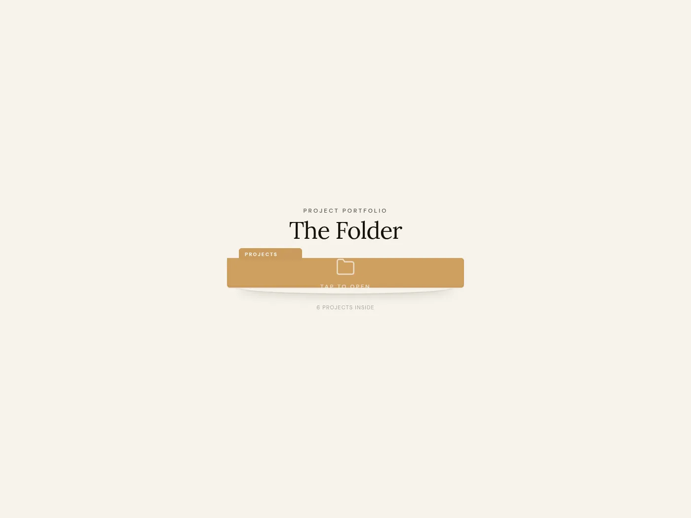 Project Folder Flip