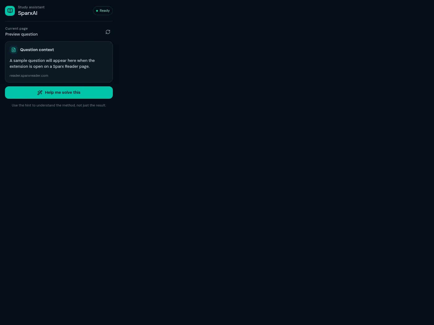 SparxAI Study Assistant