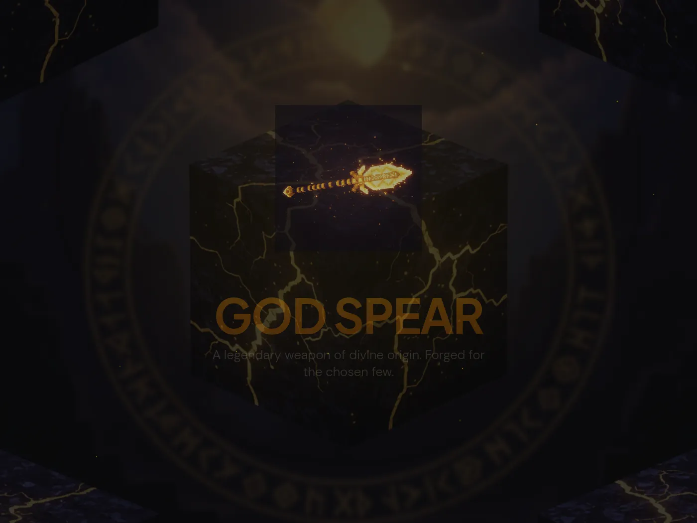 Minecraft God Spear Mod
