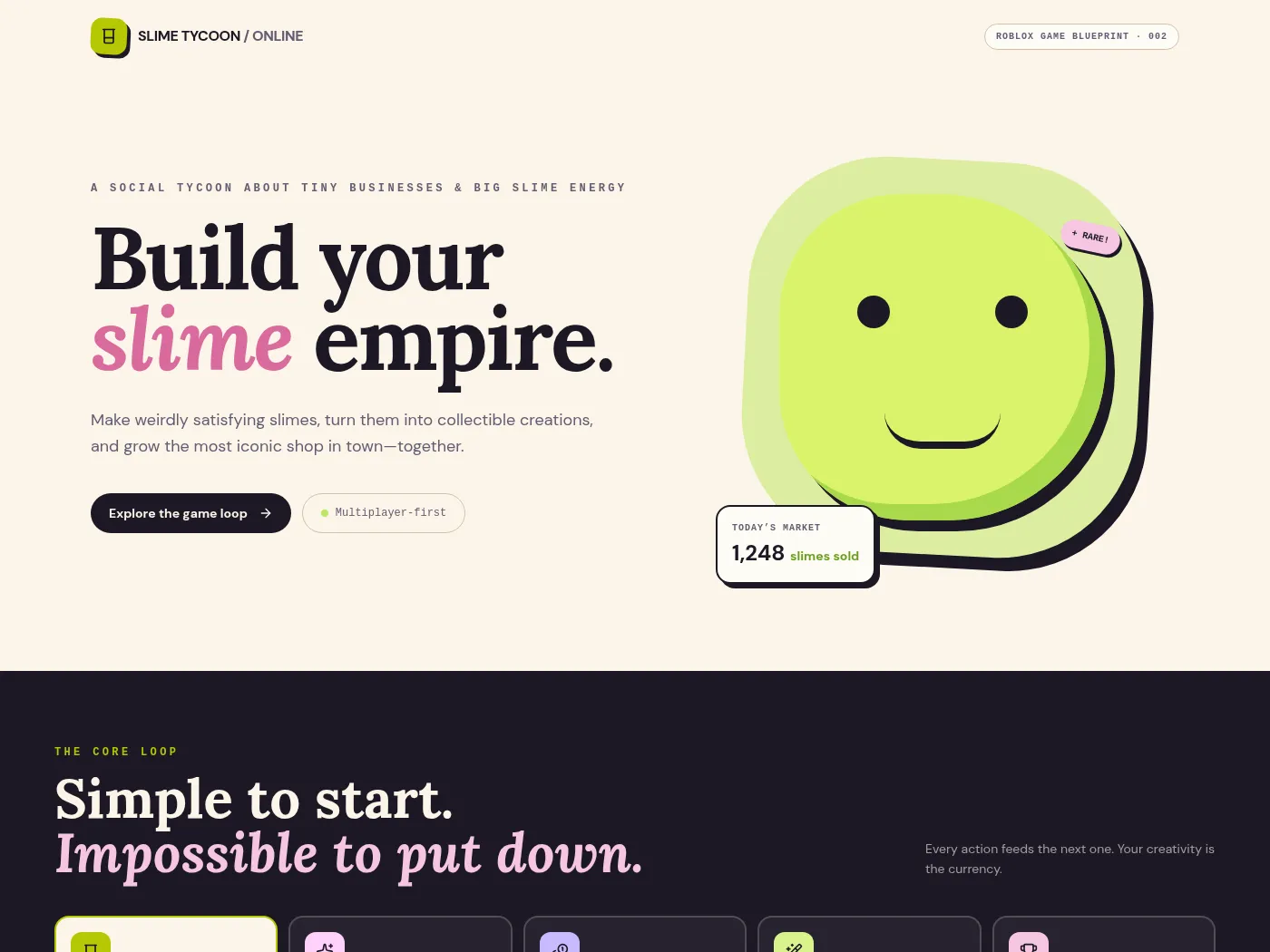 Slime Tycoon Online