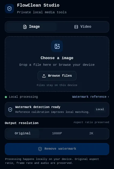 FlowClean Studio Overhaul