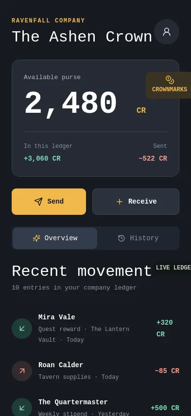 LARP Wallet App
