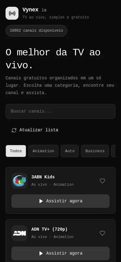 Vynex IA IPTV