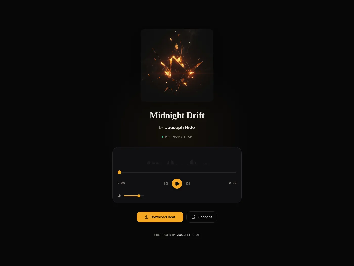 Jouseph Hide Beat Page
