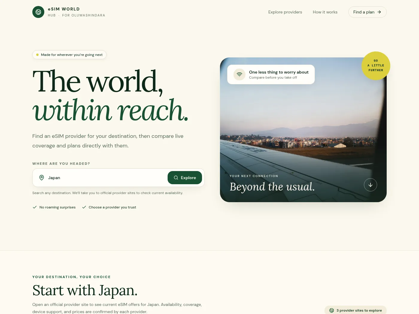 eSIM World Hub