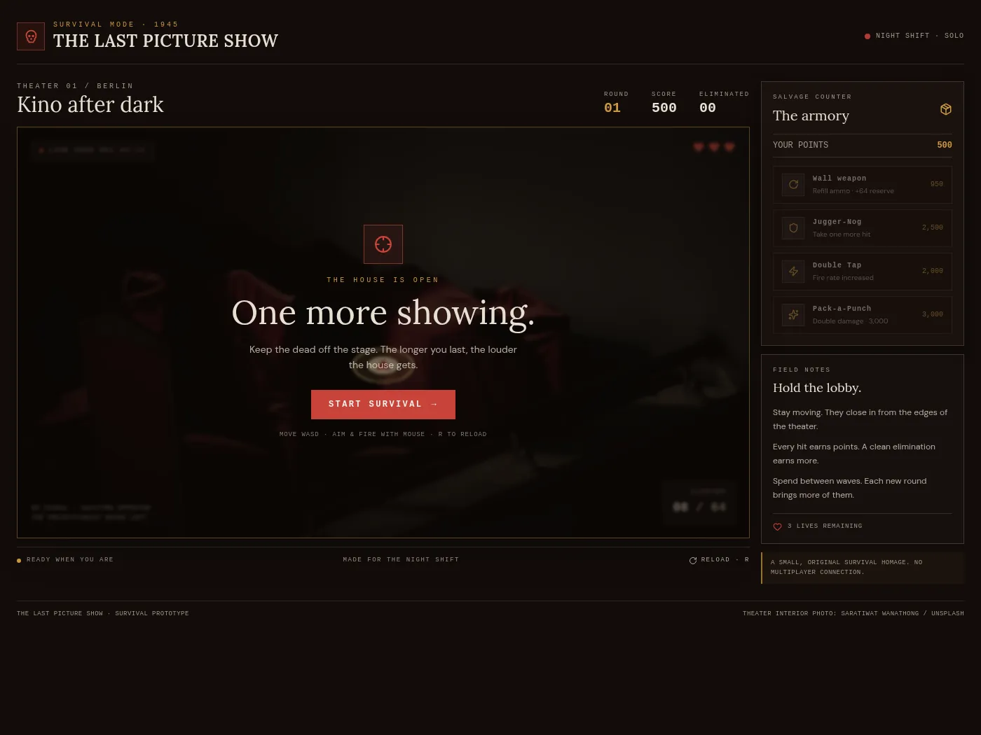 Kino Zombies Web Remake