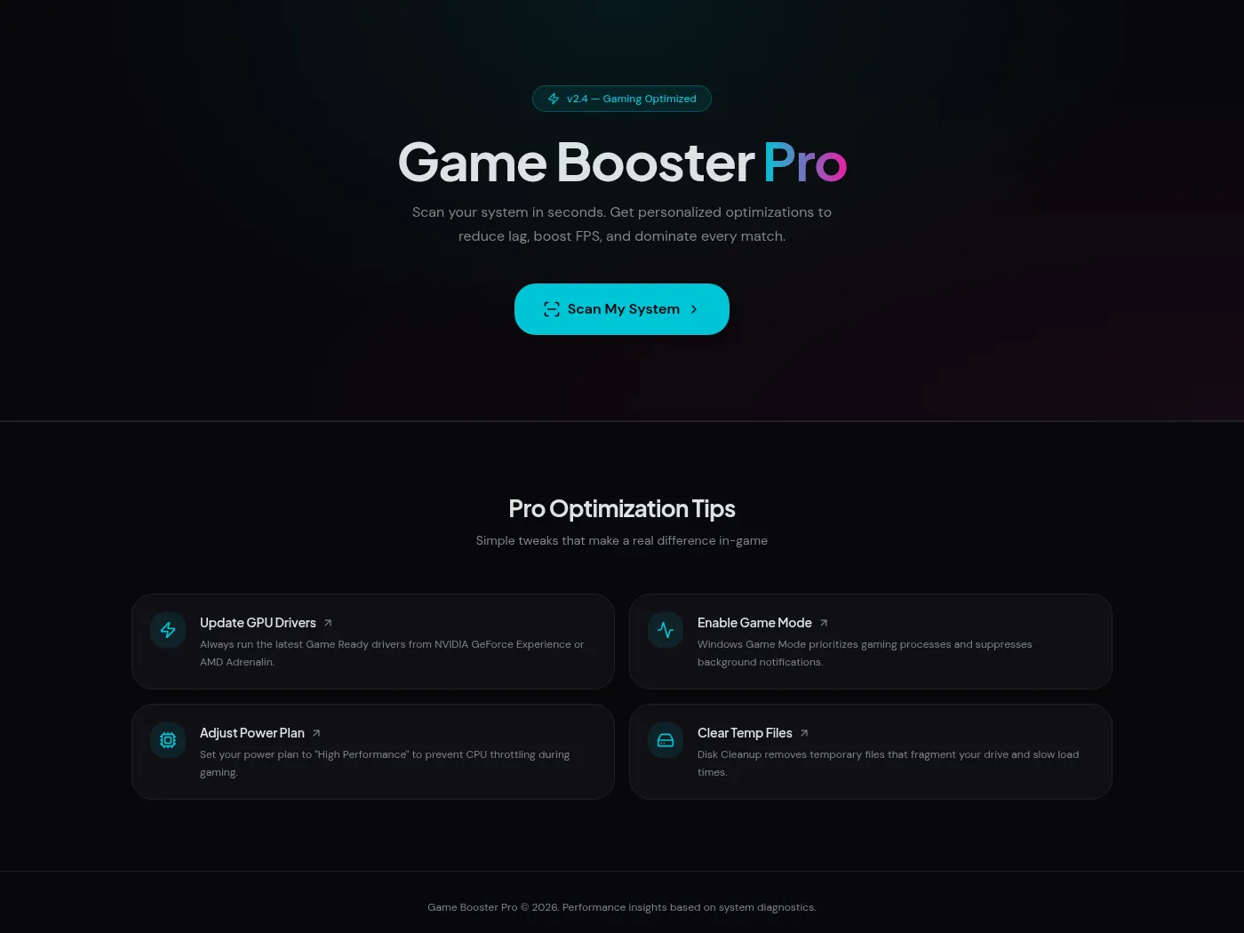 Game Booster Pro