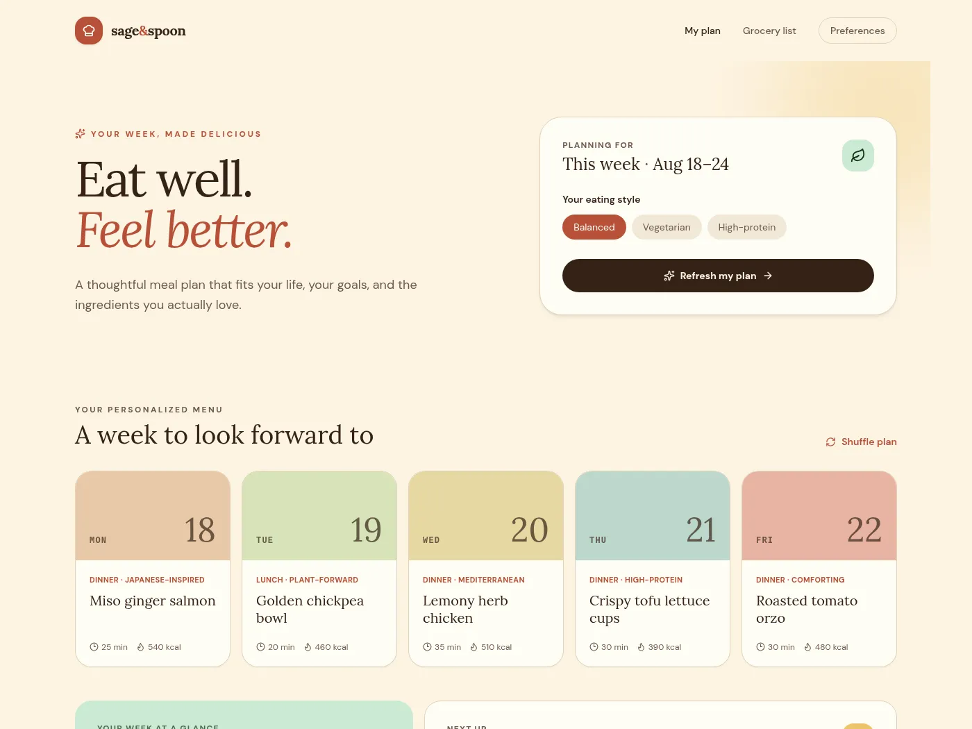 Smart Meal Planner