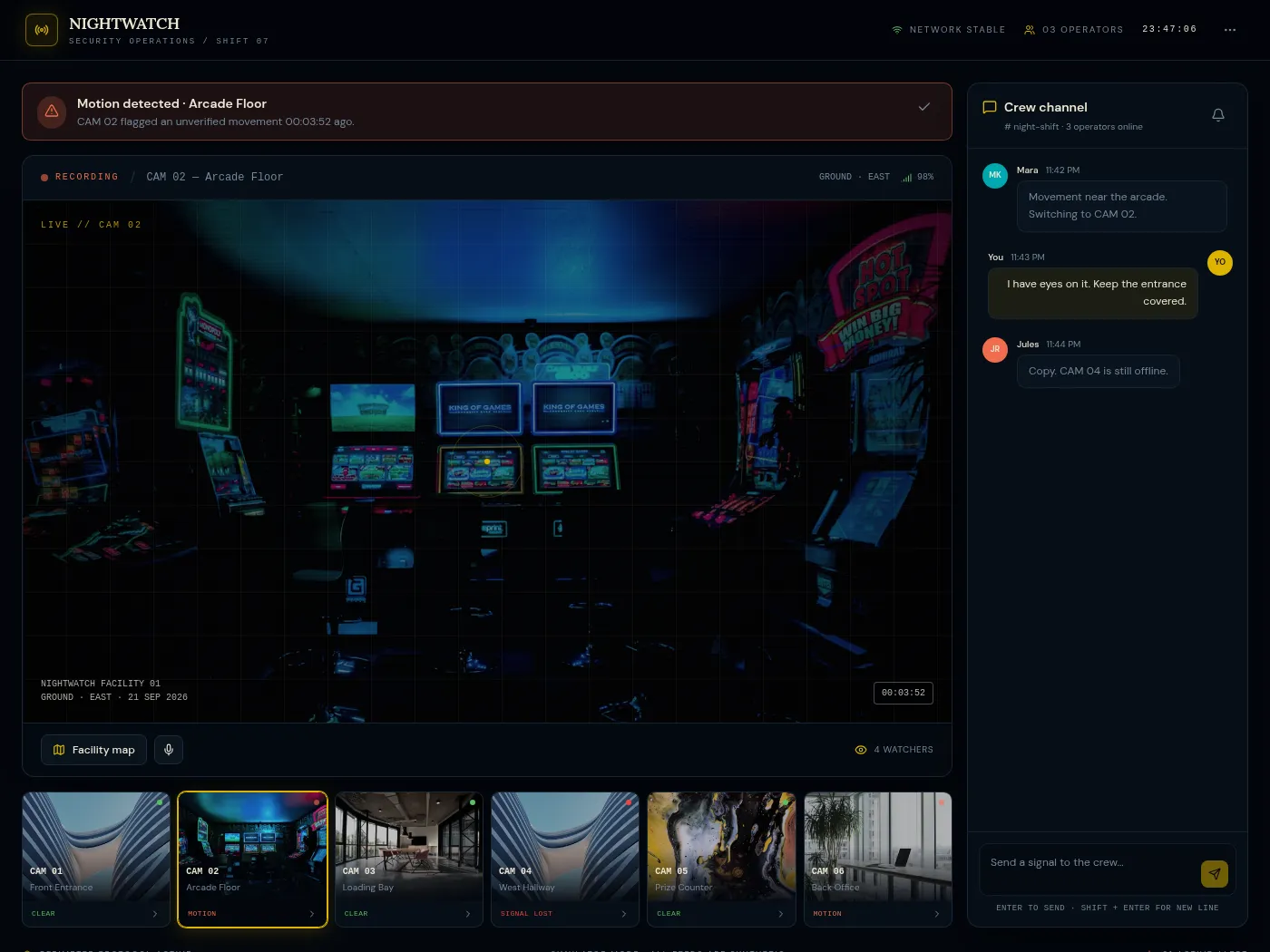 CamCollab Simulator