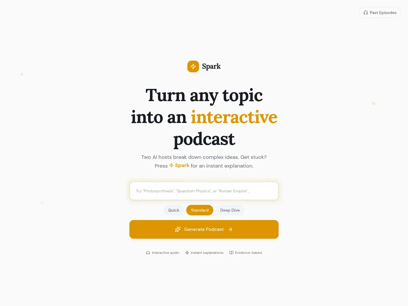 Spark Learning Platform