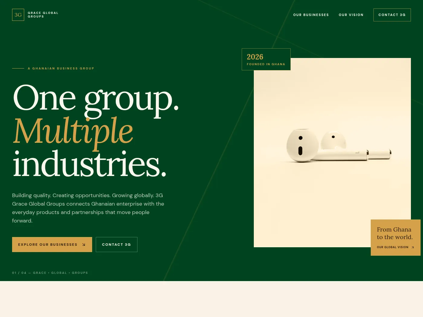 3G Grace Global Site