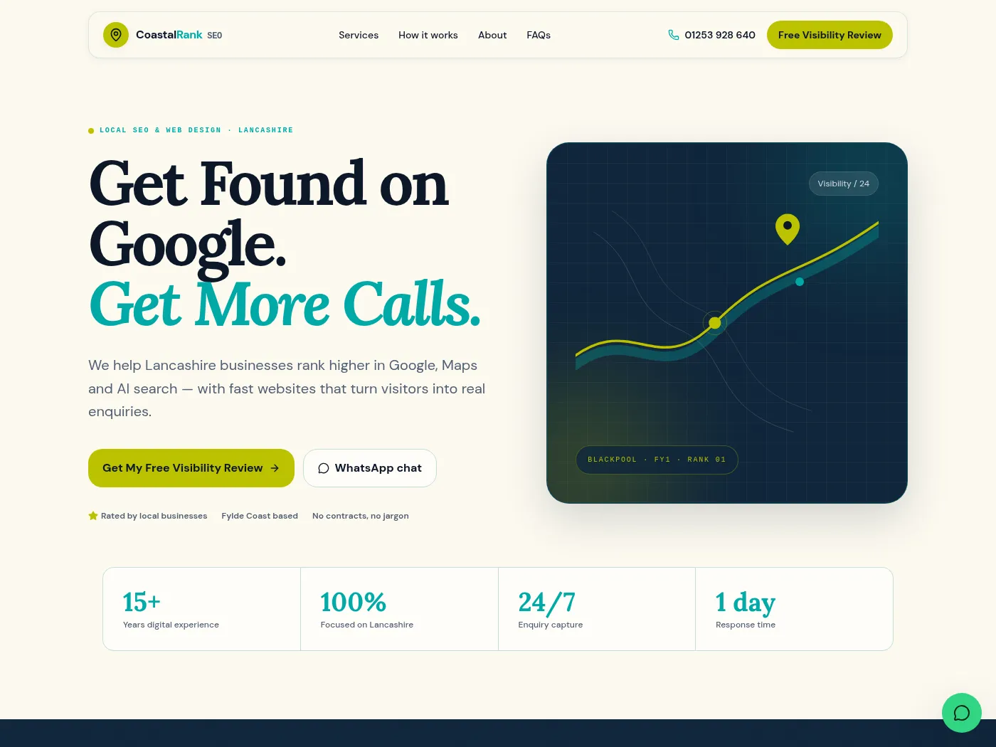Coastal Rank SEO Website