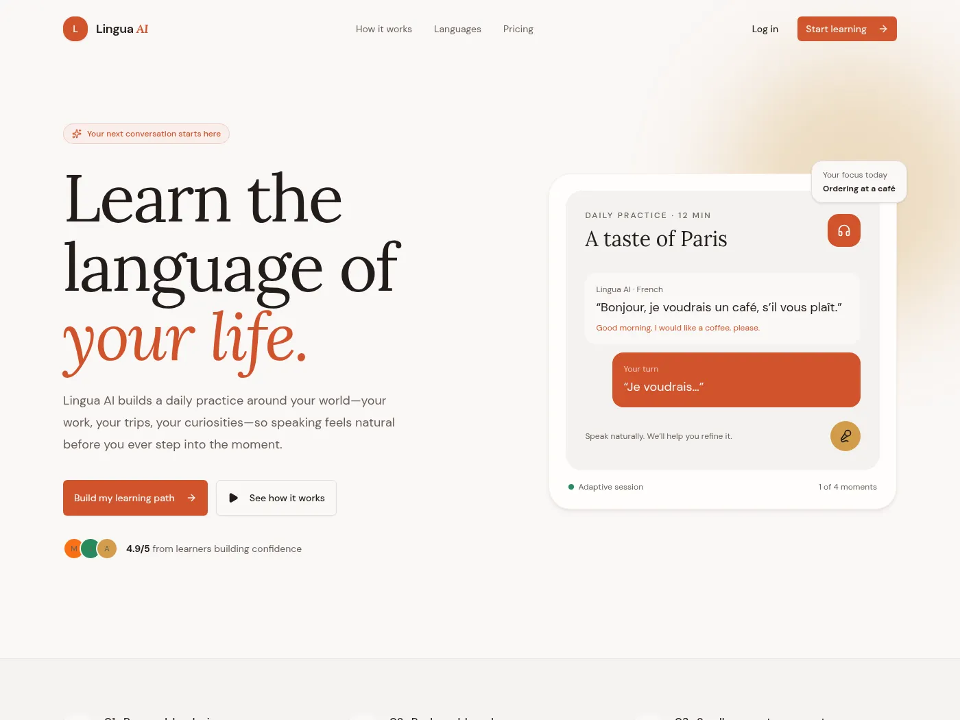Lingua AI Language Coach
