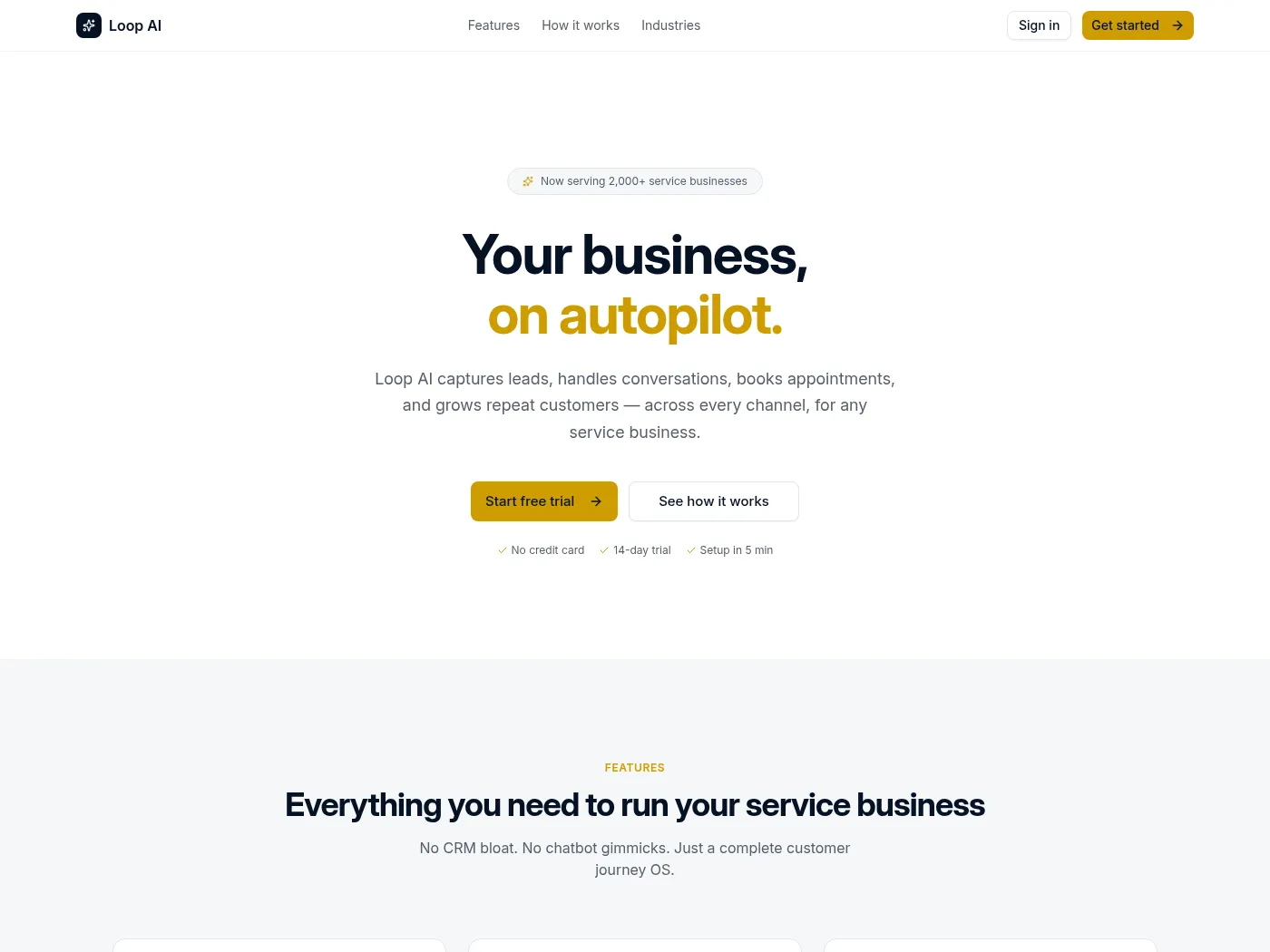 Loop AI Customer Journey OS