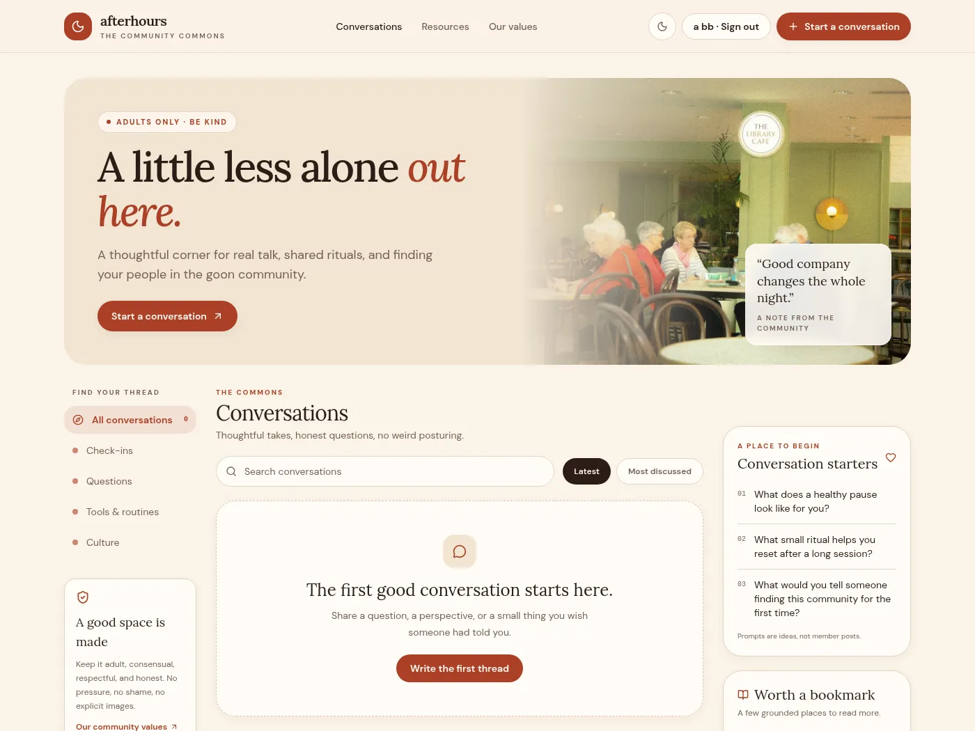 Goon Community Hub