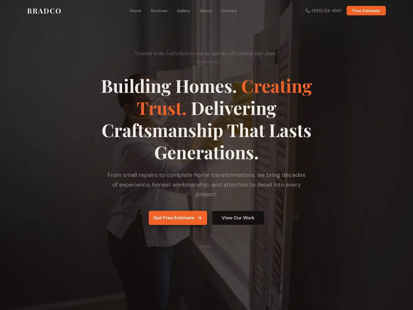 LuxBuild Remodeling Website