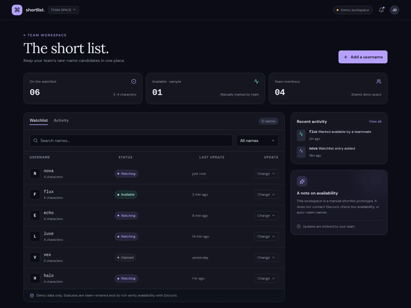 AI Discord Name Sniper