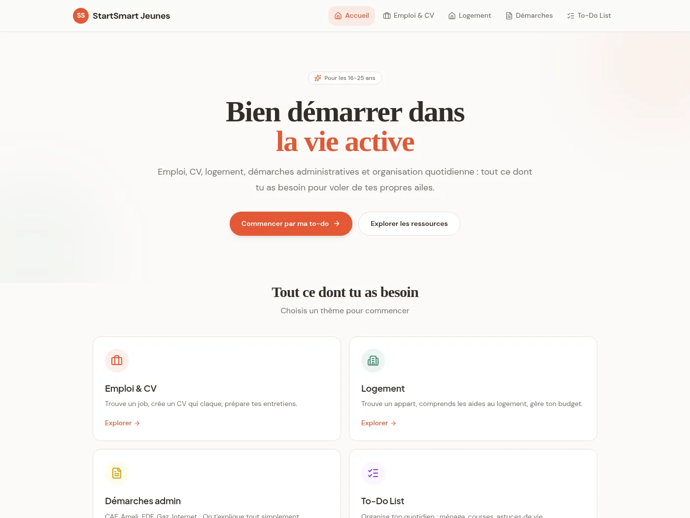 StartSmart Jeunes