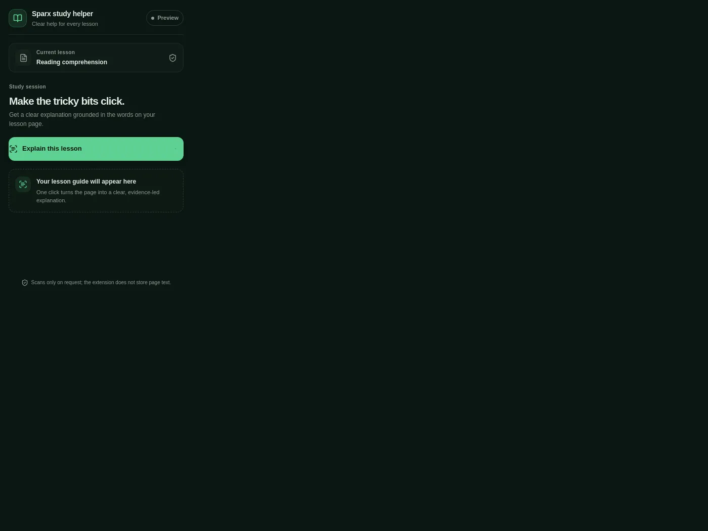 SparxAI Browser Helper