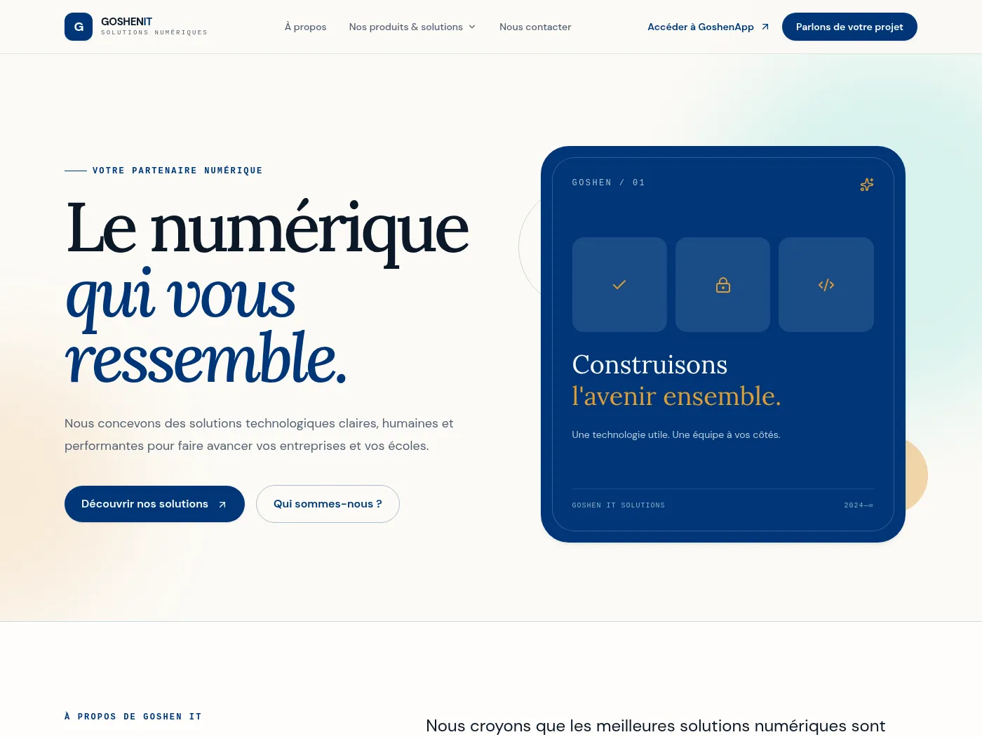 GoshenIT Website Revamp