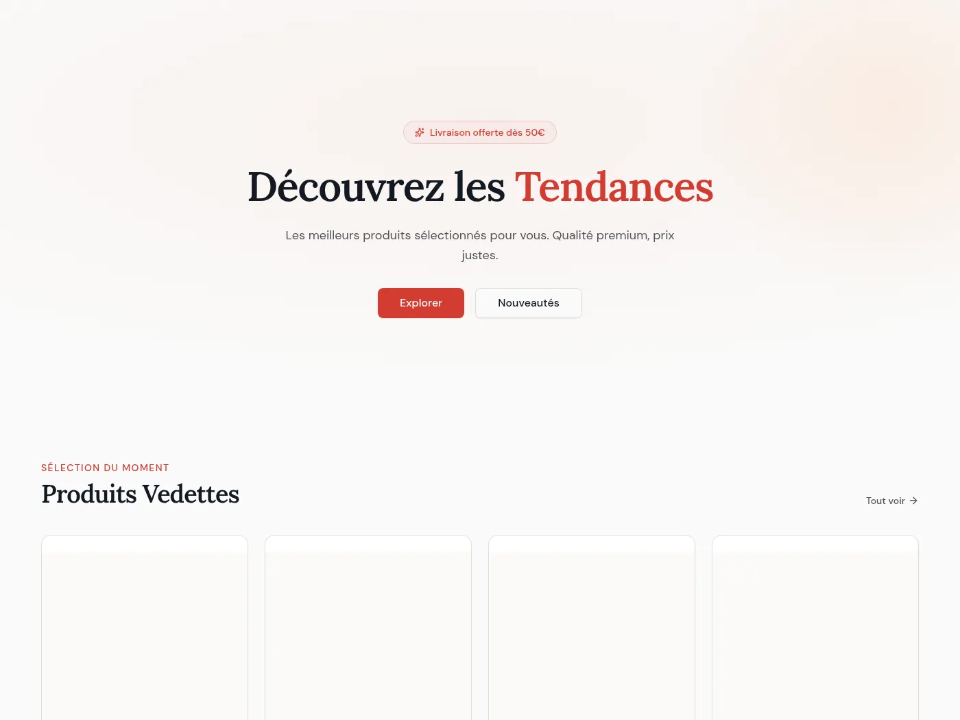 TrendShop Starter