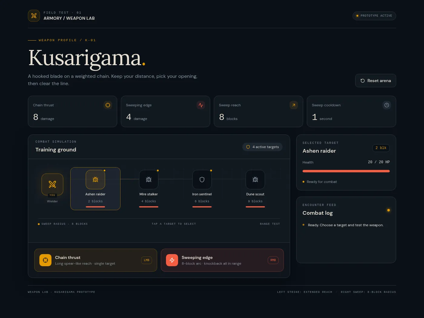 Kusarigama Mod for Games