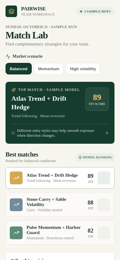 TradeBot Match Predictor