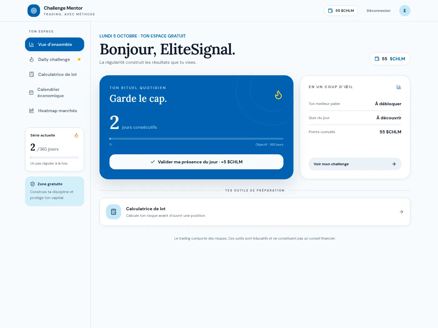 Challenge Mentor Mini App