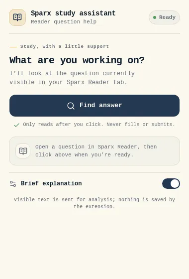 Sparx Answer Assistant