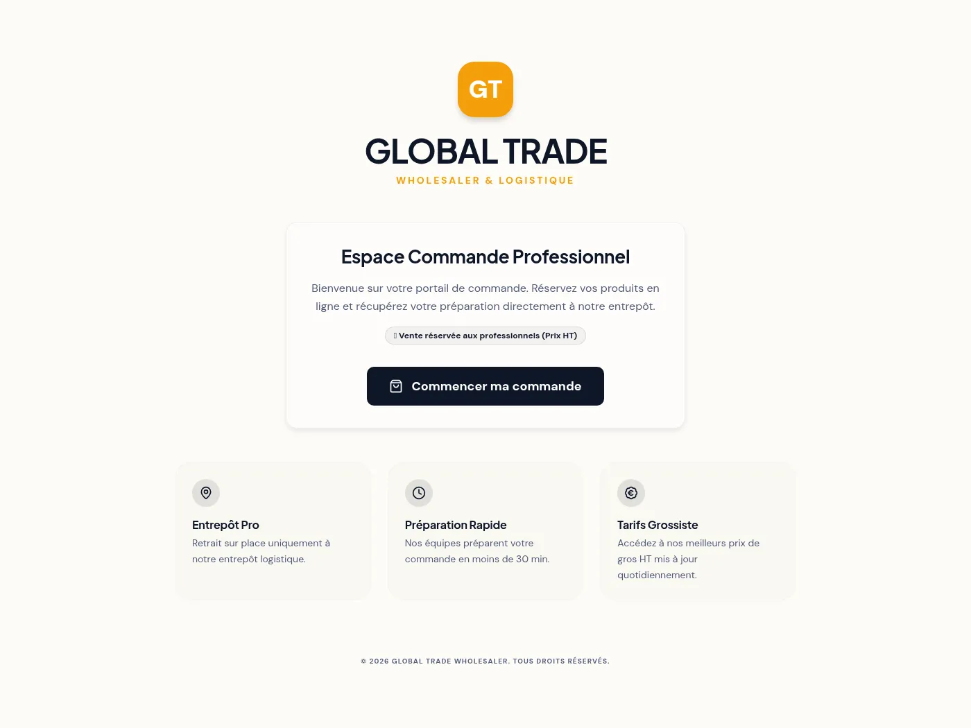 Web Order App