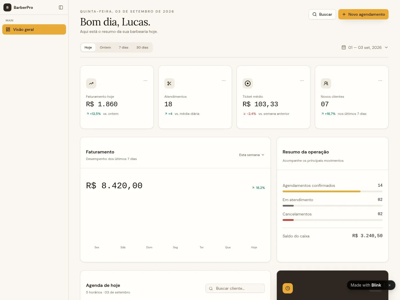 BarberPro SaaS Suite