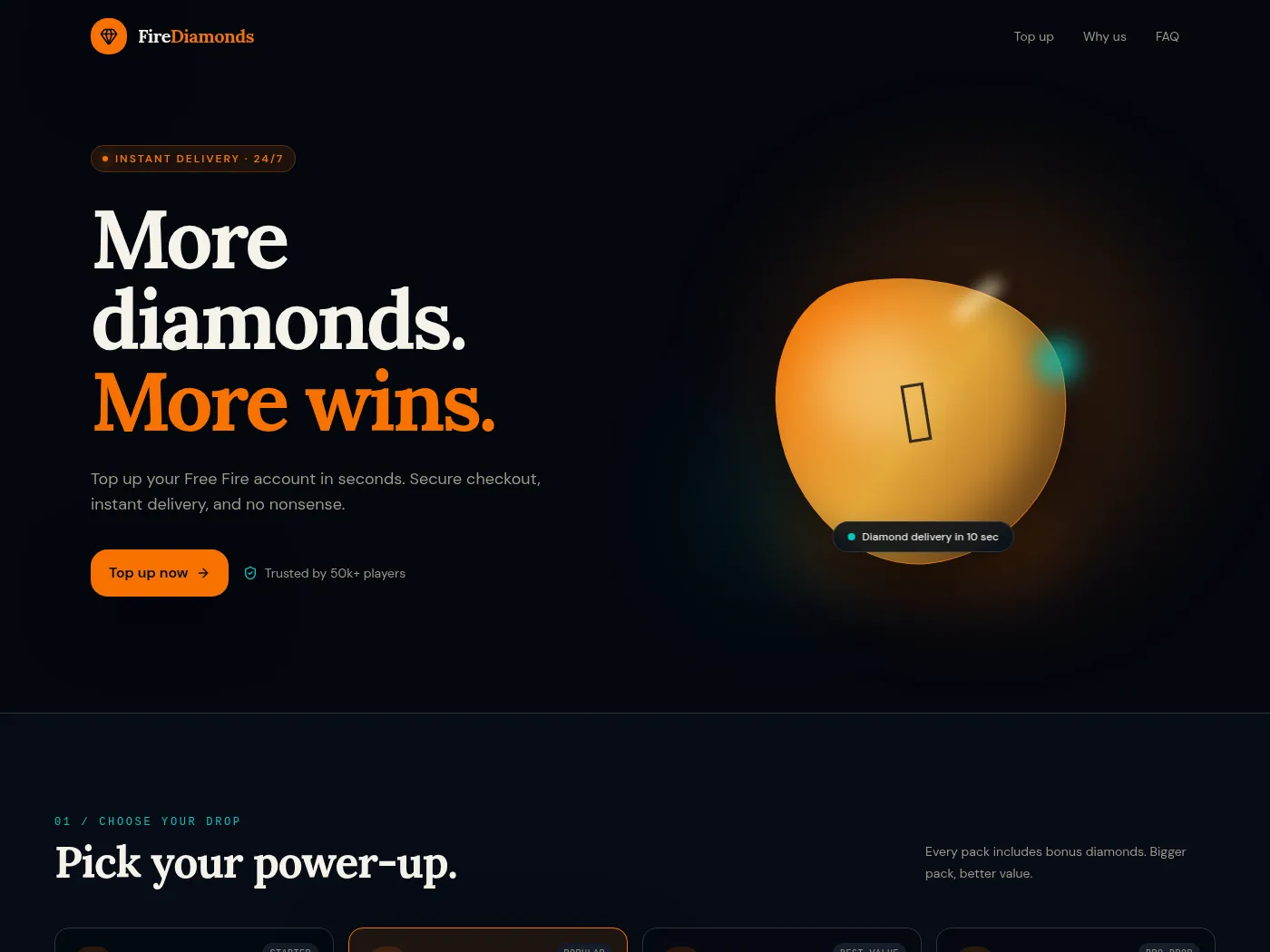 FireDiamonds Hub