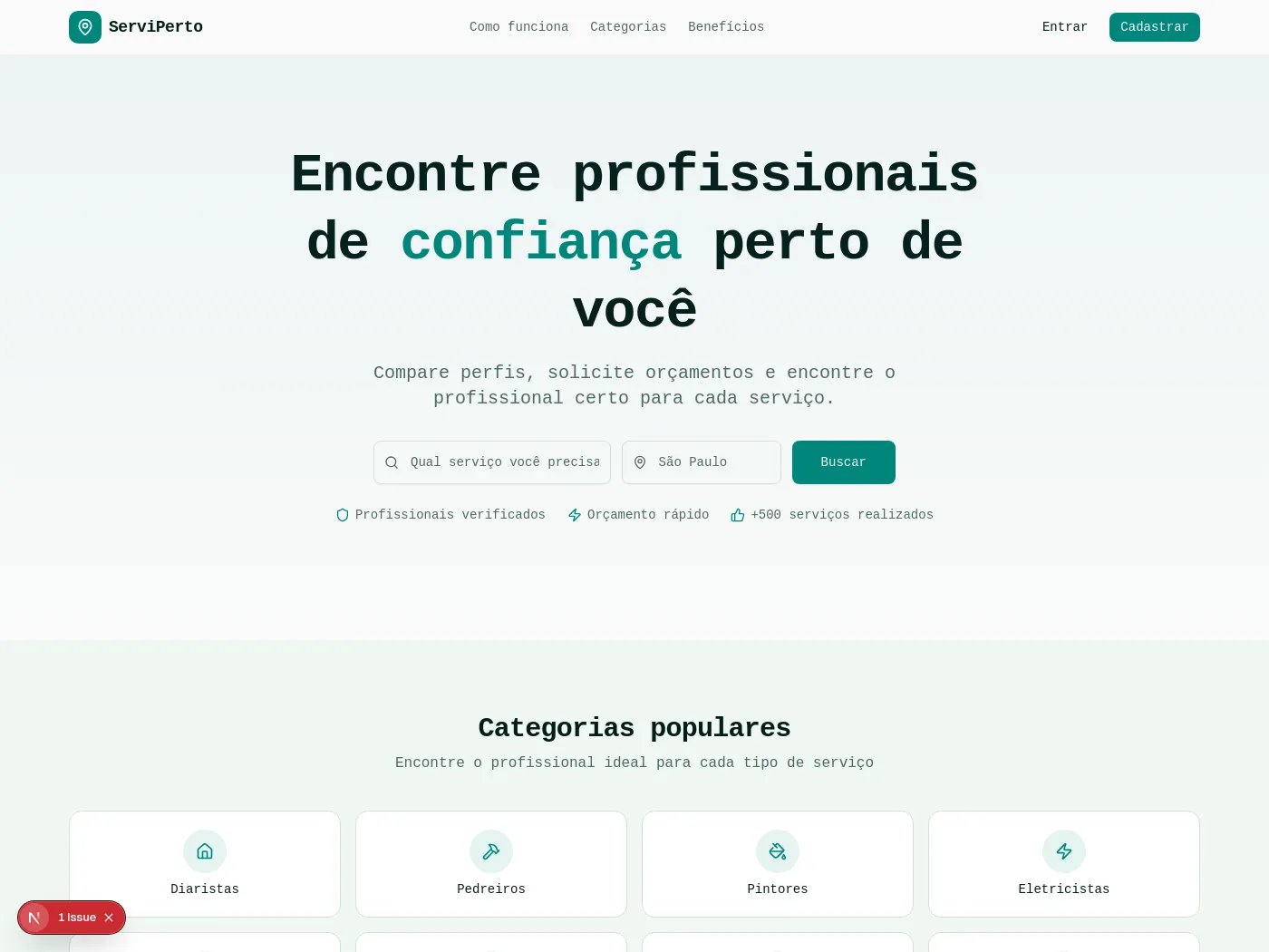 ServiPerto Marketplace