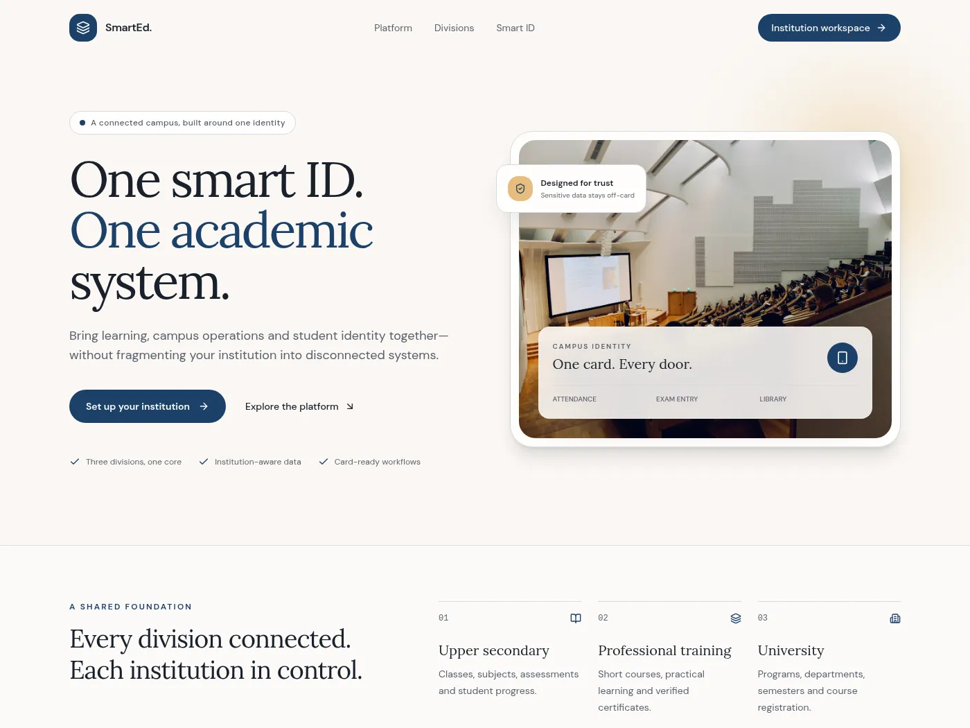 SmartEd Core Platform