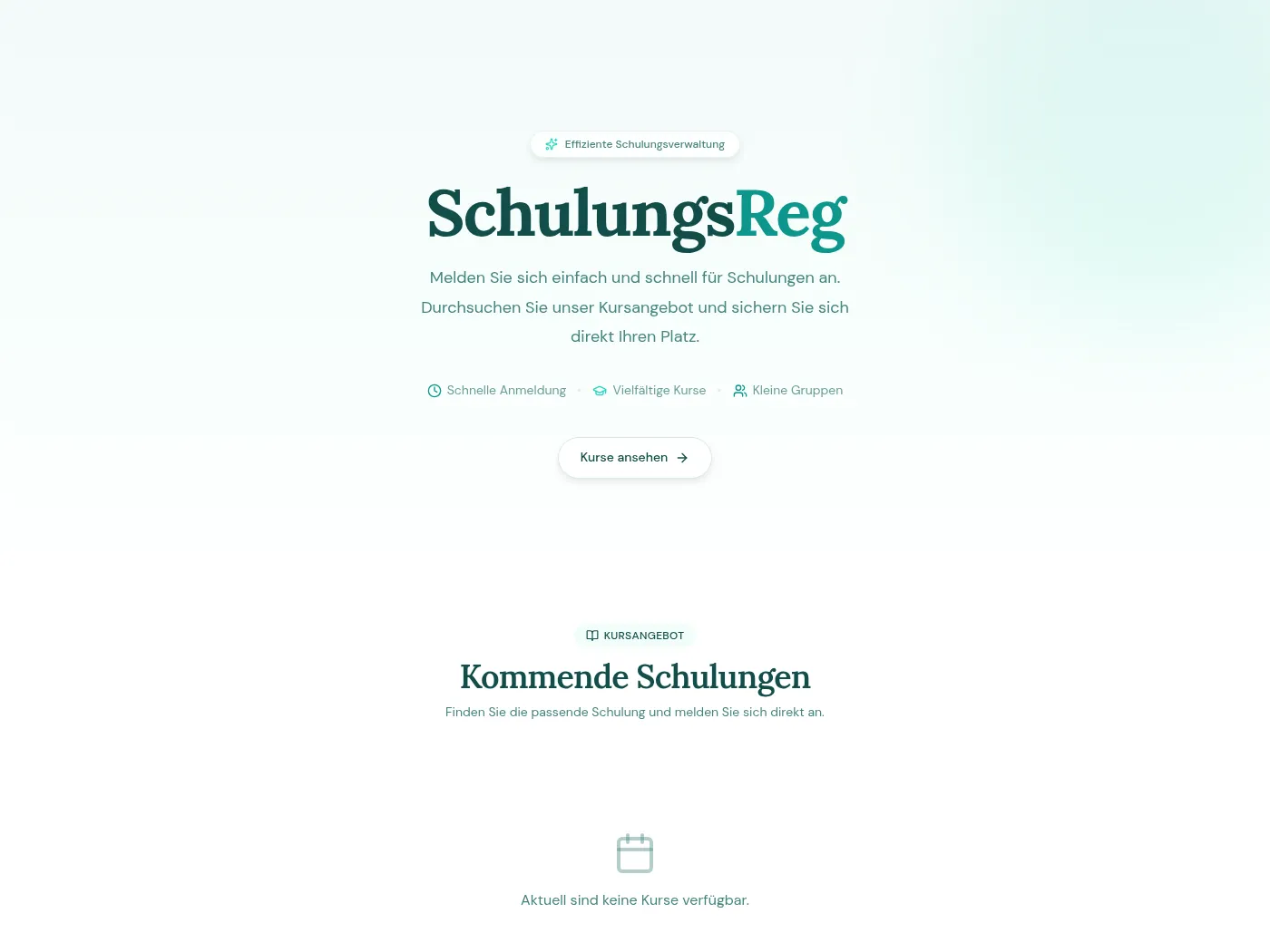 SchulungsReg WebApp