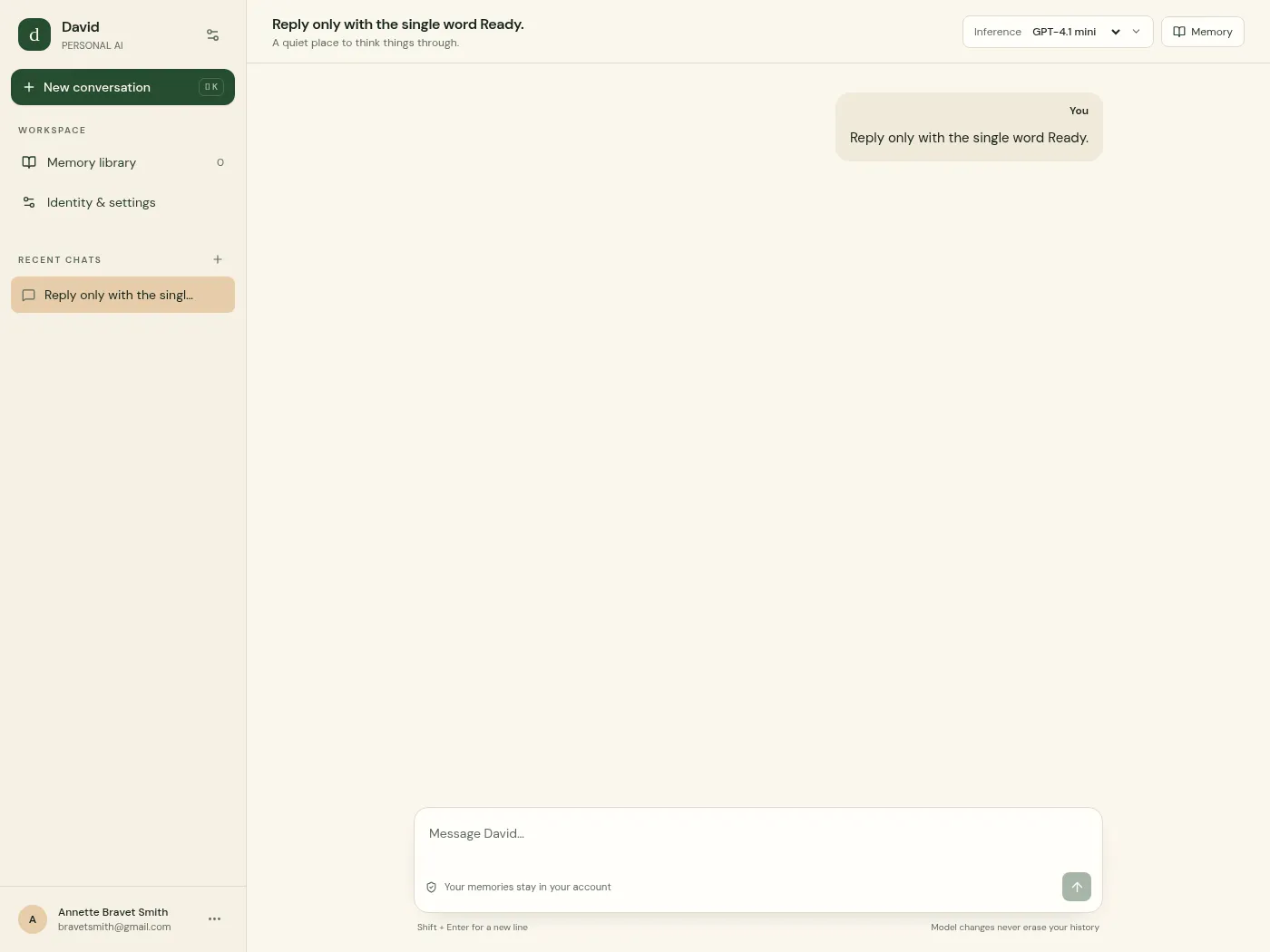 David AI Web Assistant