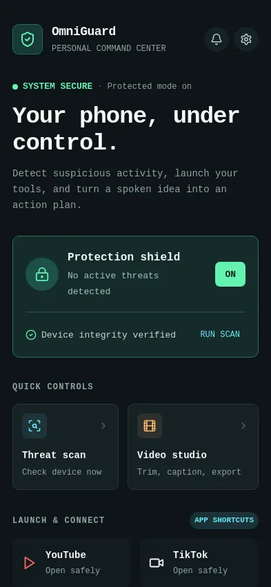 OmniGuard AI Assistant